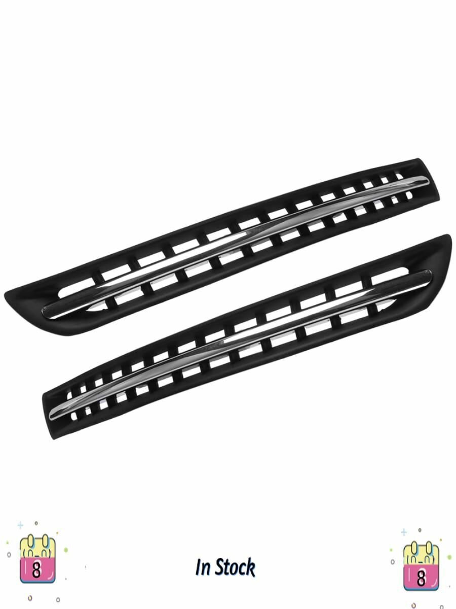 30790053 30790054 Автомобильный левый и правый хромированный передний бампер, вентиляционное отверстие, накладка, решетка совместим с XC90