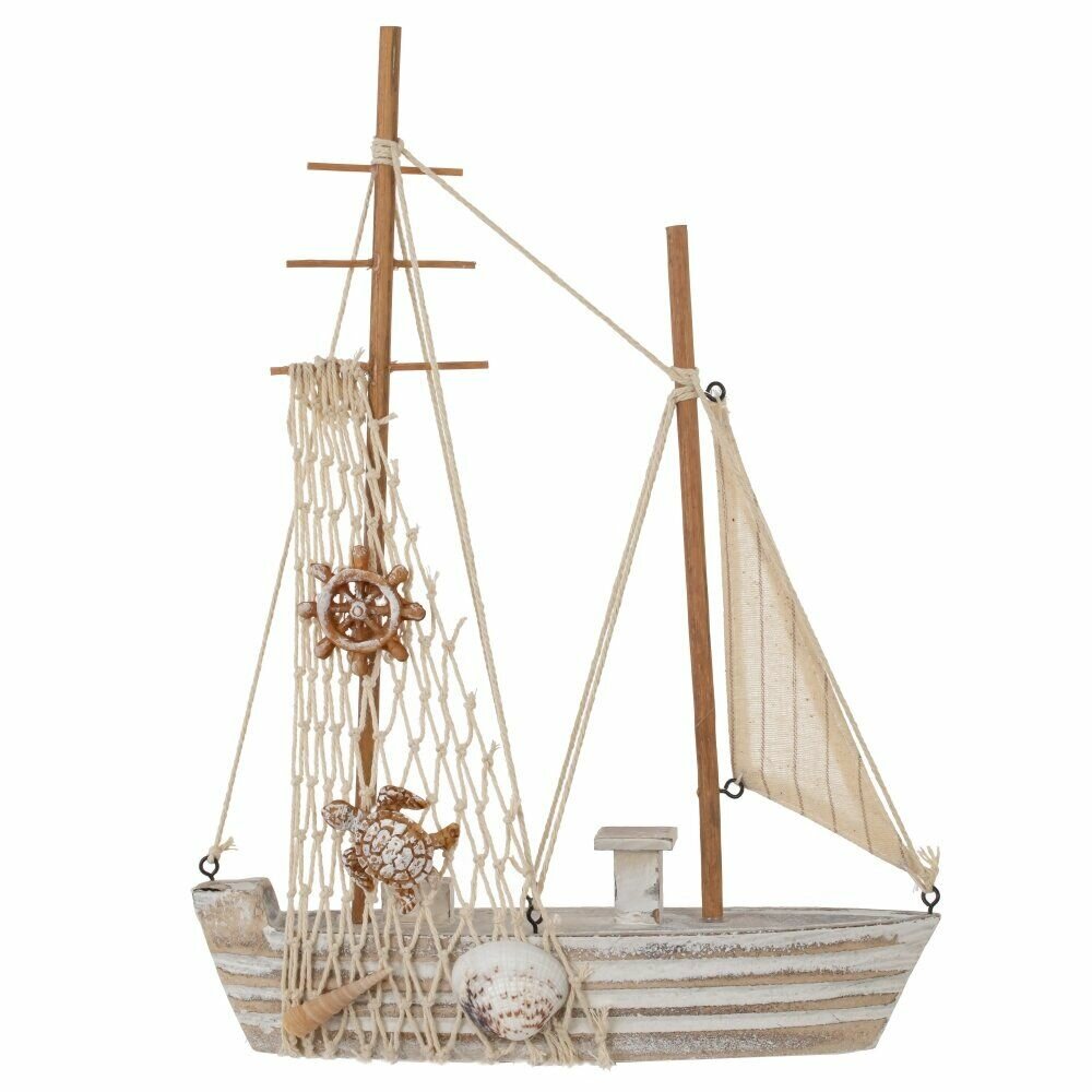 Изделие декоративное "Корабль", L24 W5 H33 см