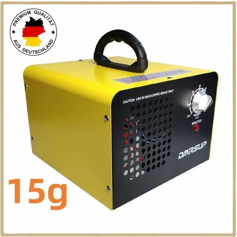 Озонатор промышленный портативный, очиститель воздуха с таймером Ozone Factor 15G 15 г/час, охват до 500 м2, генератор озона, воздухоочиститель дезинфектор, обеззараживатель