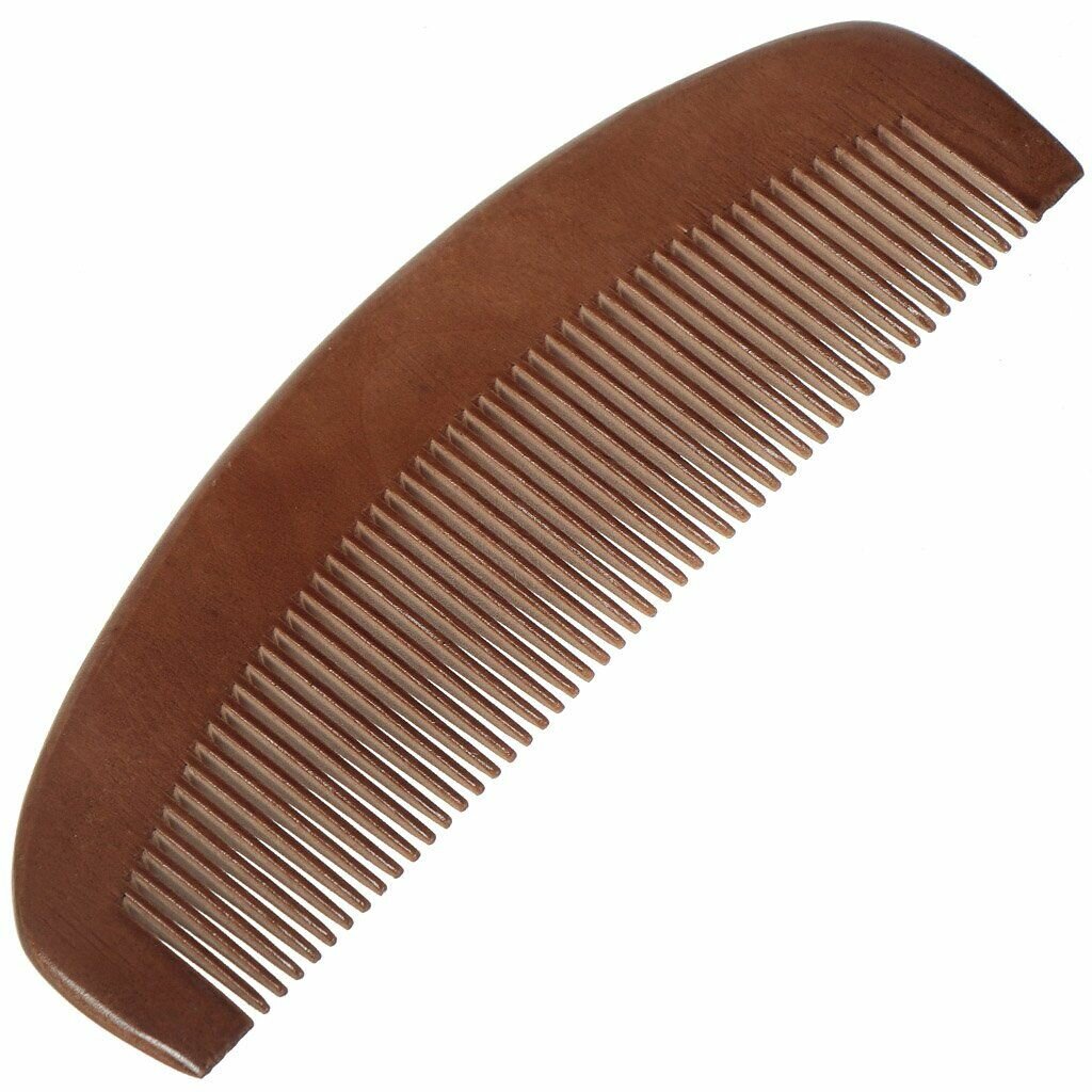 Расческа гребень КНР 16х5 см, дерево, горизонтальная