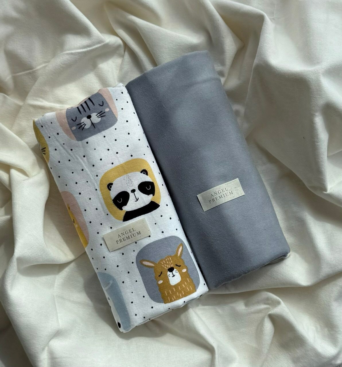 Набор фланелевых пеленок ANGEL PREMIUM