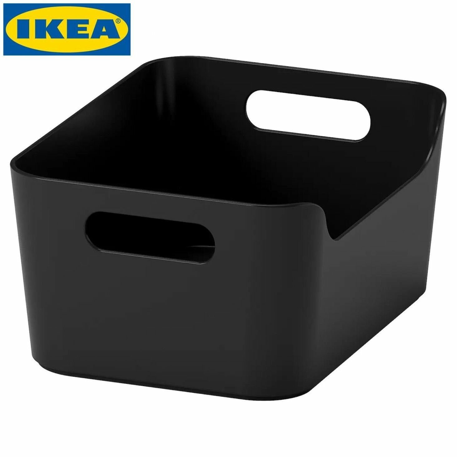 Контейнер для хранения Икеа Уппдатера, белый, 24*17*10 см