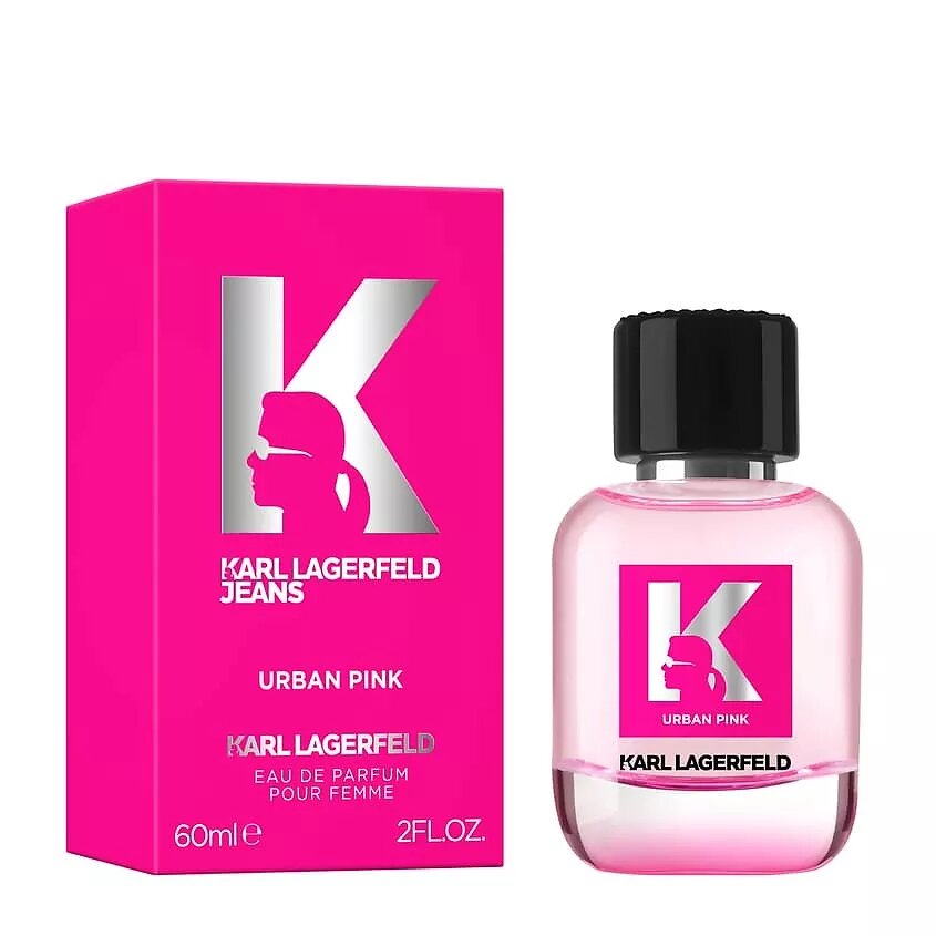 Karl Lagerfeld Jeans Urban Pink 60 мл, Парфюмерная вода женская