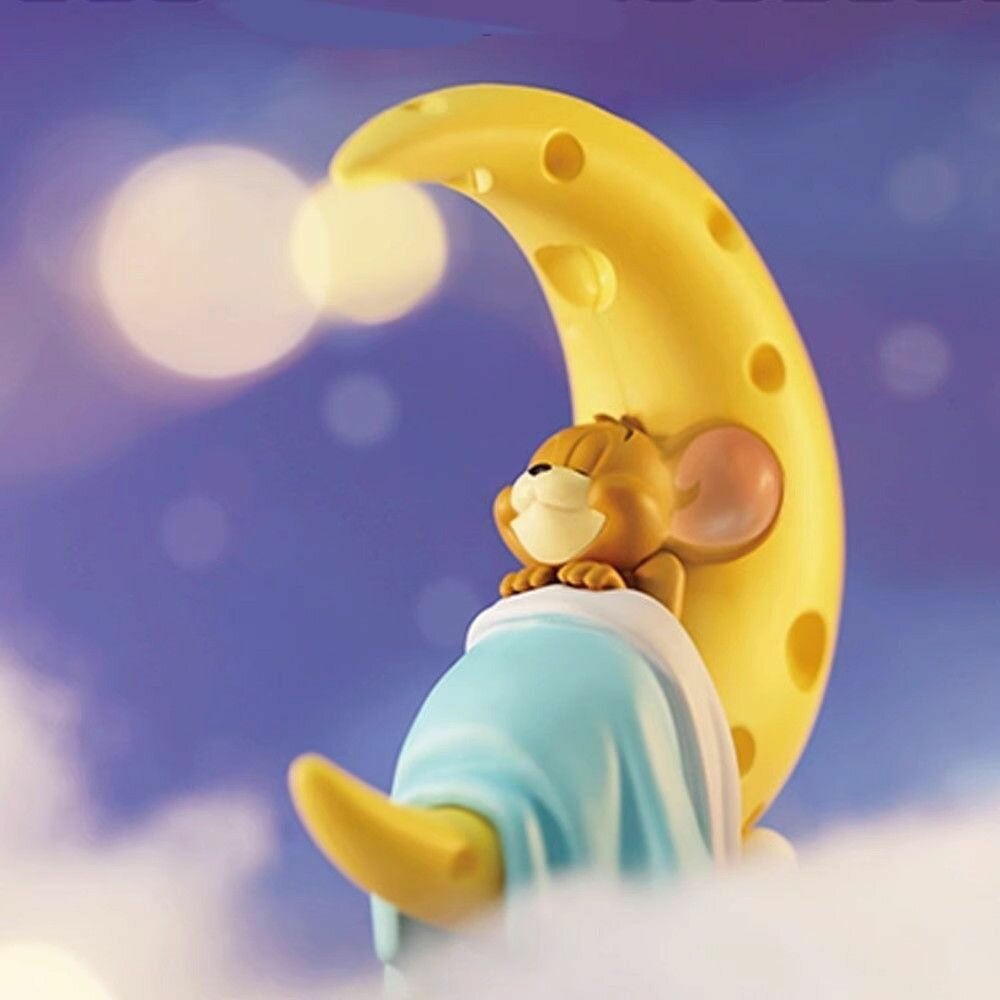 Серия сладких снов Том и Джерри, слепая коробка, фигурки Тома и , интернет-знаменитости, милые игрушки для настольного автомобиля