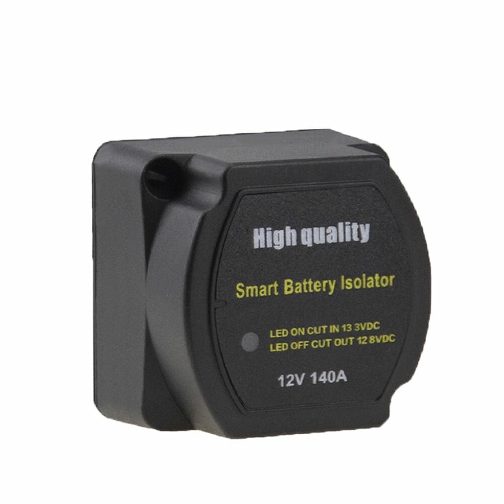 Разделительный зарядный устройство 12в 140 ампер с реле чувствительным к напряжению для кемпера каравана автодома