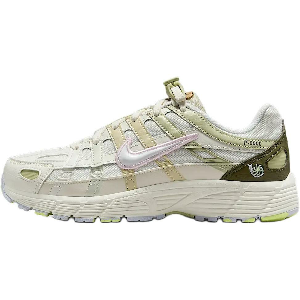 Ботинки NIKE P-6000, размер EU 39 стопа (24,5CM), экрю