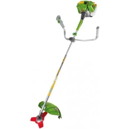 Коса бензиновая Procraft T4500 двухтактная, 42,7 см3, 1,6 л. с, леска+2 диска+нож, неразборный вал