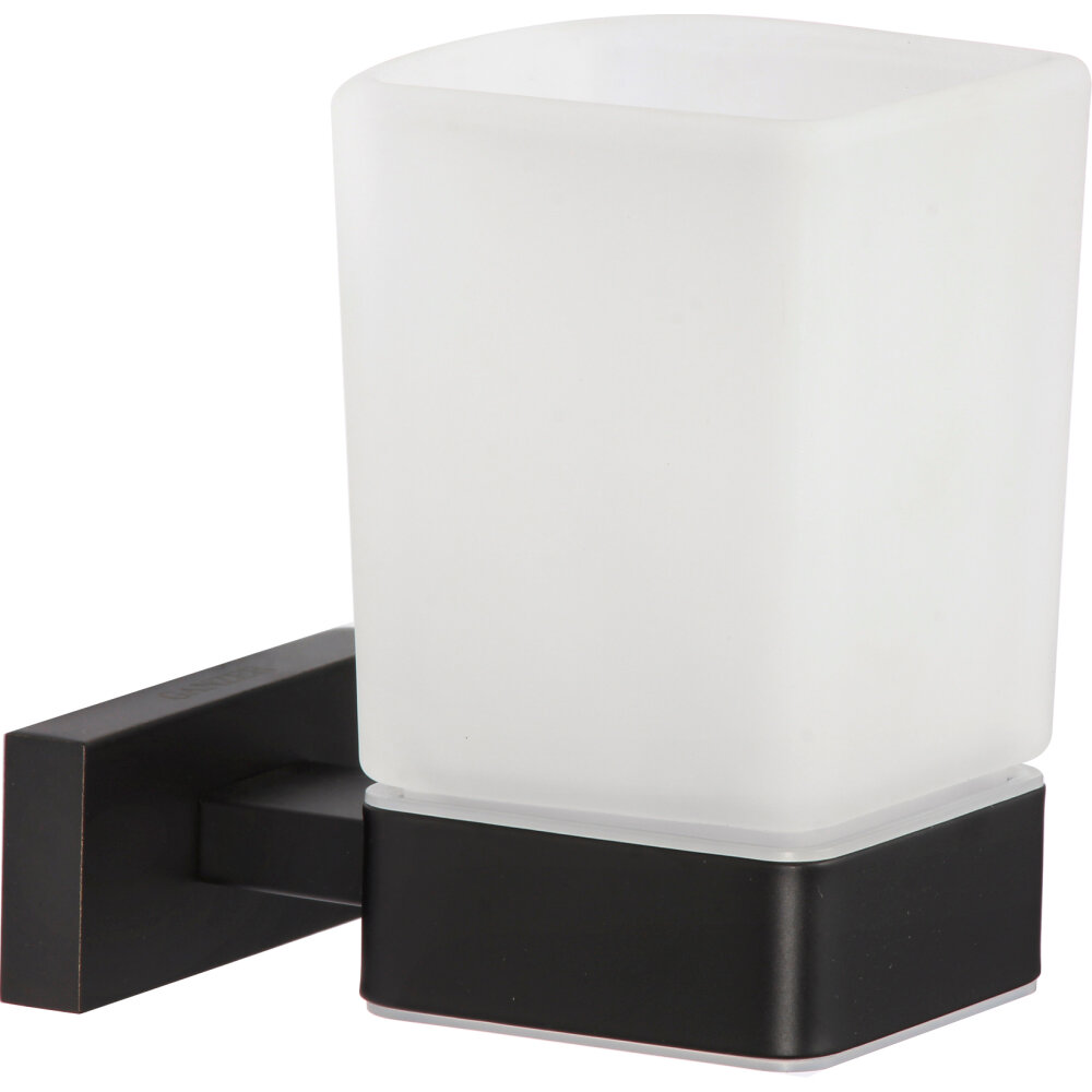 Стакан Ganzer (Ганзер) GZ88060-C настенный, черный