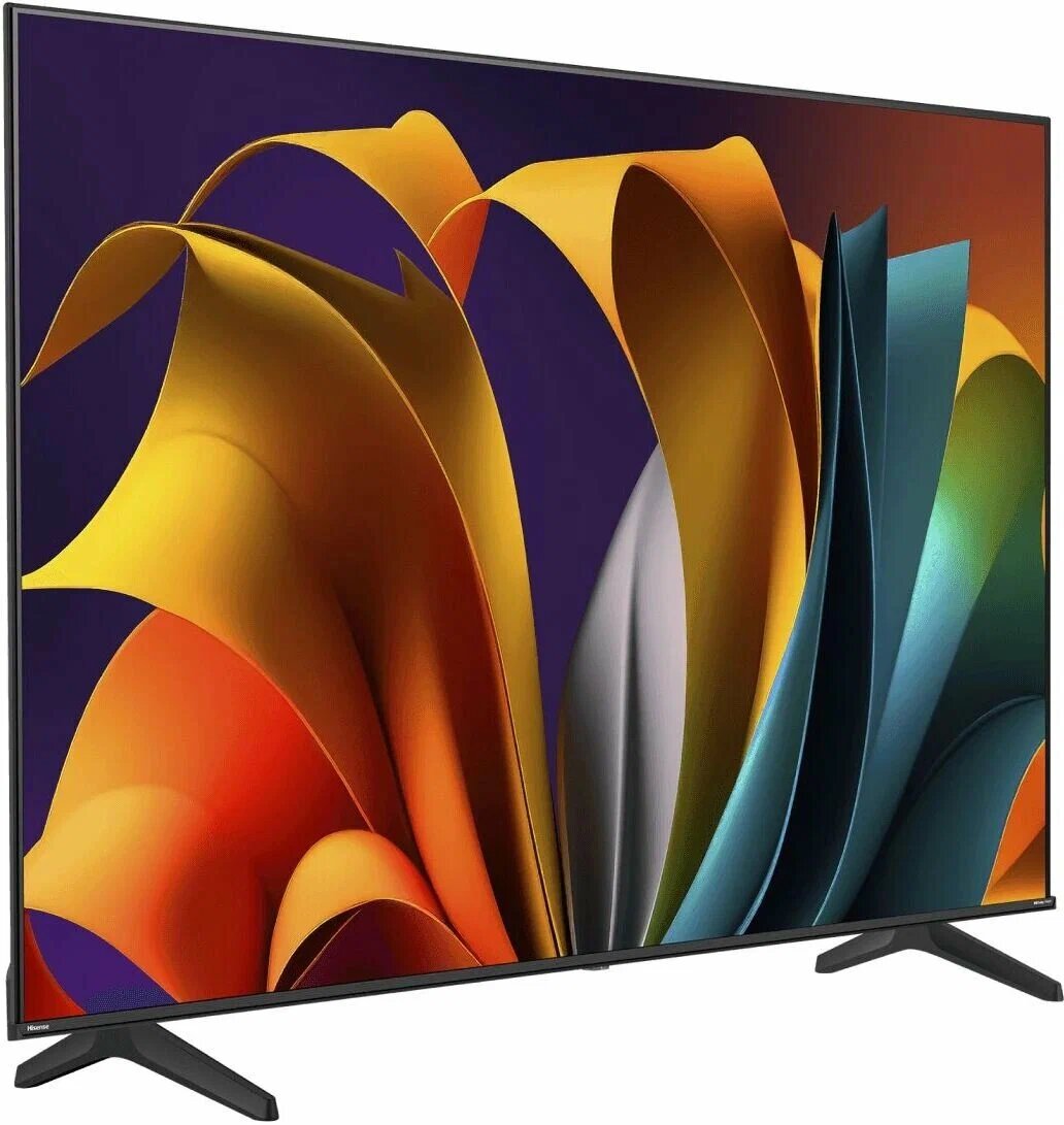 Телевизор 43" Hisense 43A6N, LED, 4K Ultra HD, 3840x2160, Smart TV (VIDAA), черный
