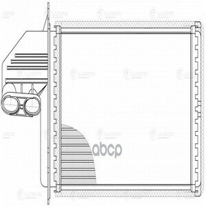 Радиатор отоп. для а/м bmw 3 (e36) (90-) (lrh 2617) LUZAR арт. lrh 2617