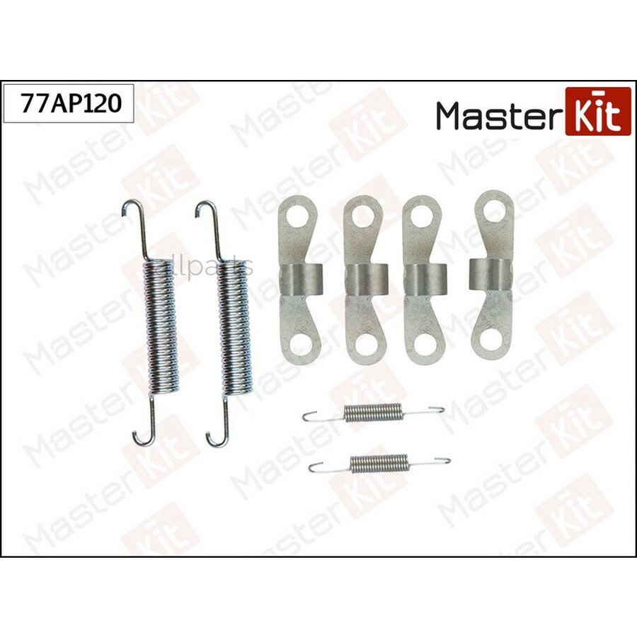 MASTERKIT 77AP120 Ремкомплект крепления тормозных колодок
