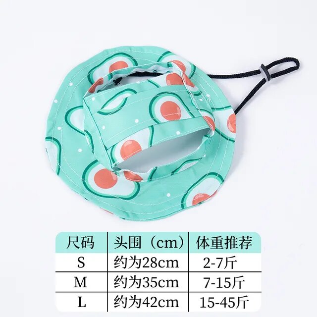 Кепка с прорезями для ушей, солнцезащитная бейсболка для больших, средних и маленьких собак, кепка для кошек, походная кепка, товары для животных