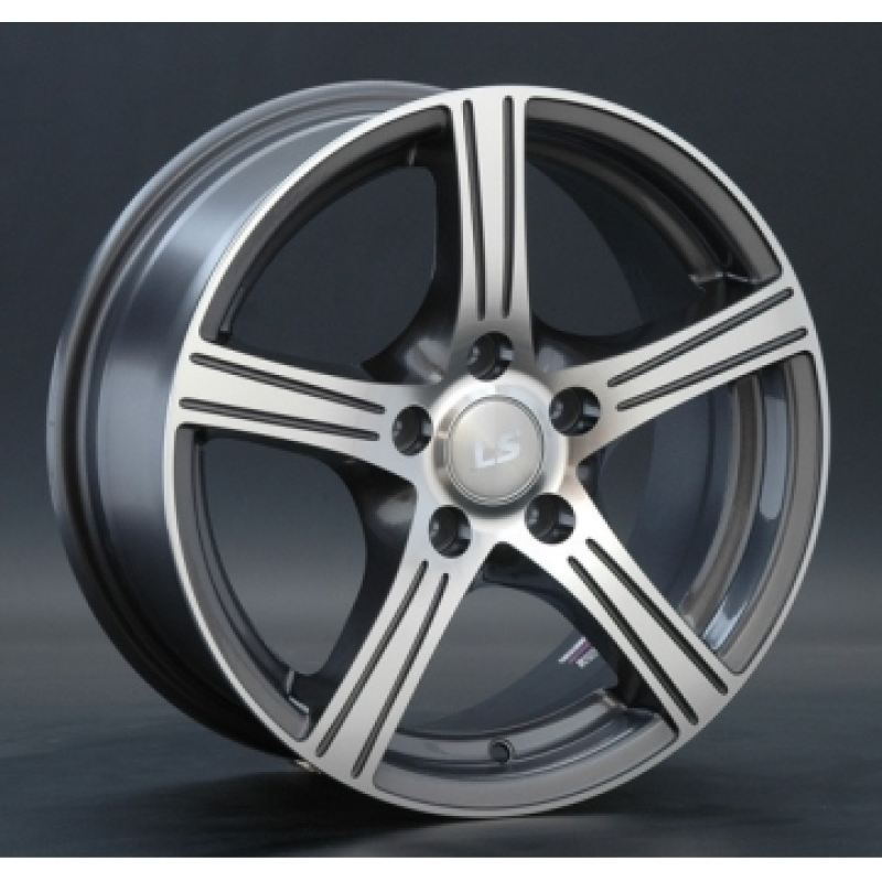 Диск колесный LS Wheels NG238 7,0x16 4x100 Dia73.1 ET40 цвет GMF (темно-серый, полировка)