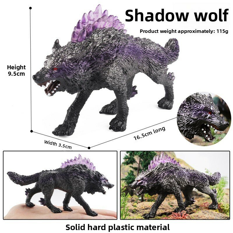 Bat spirit stone bull monster spitfire flying dragon animal model for haunted events shadow wolf