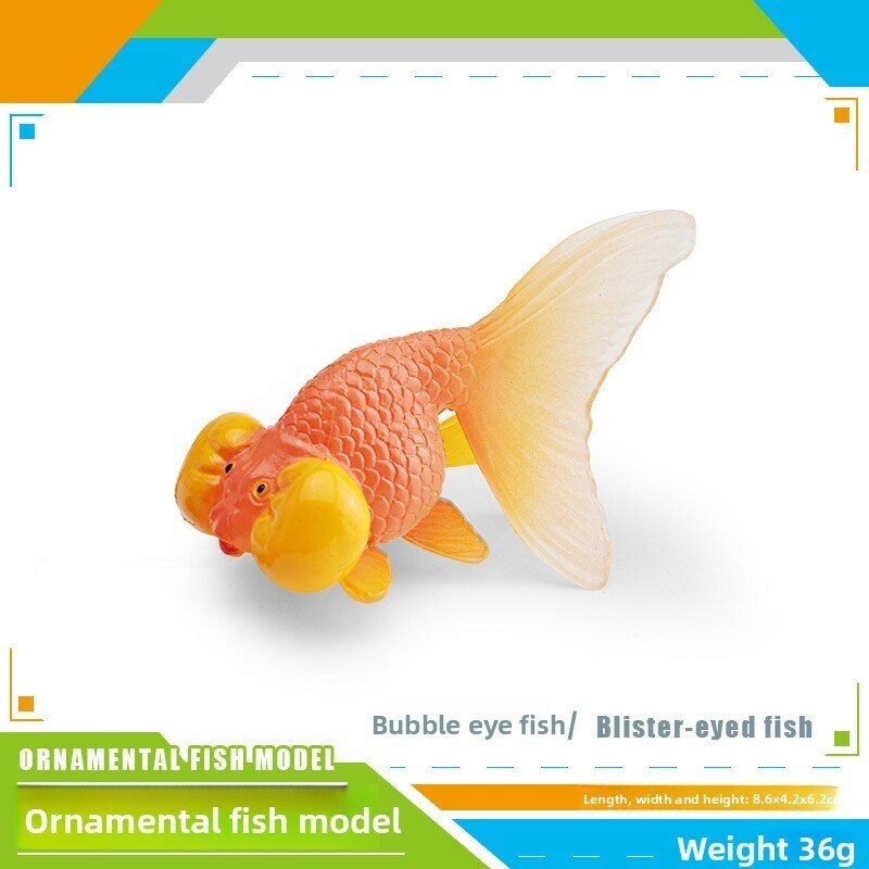 Аквариум модель рыбы пвс koi золотая рыбка морское животное украшение для экспонирования и подарка стиль с
