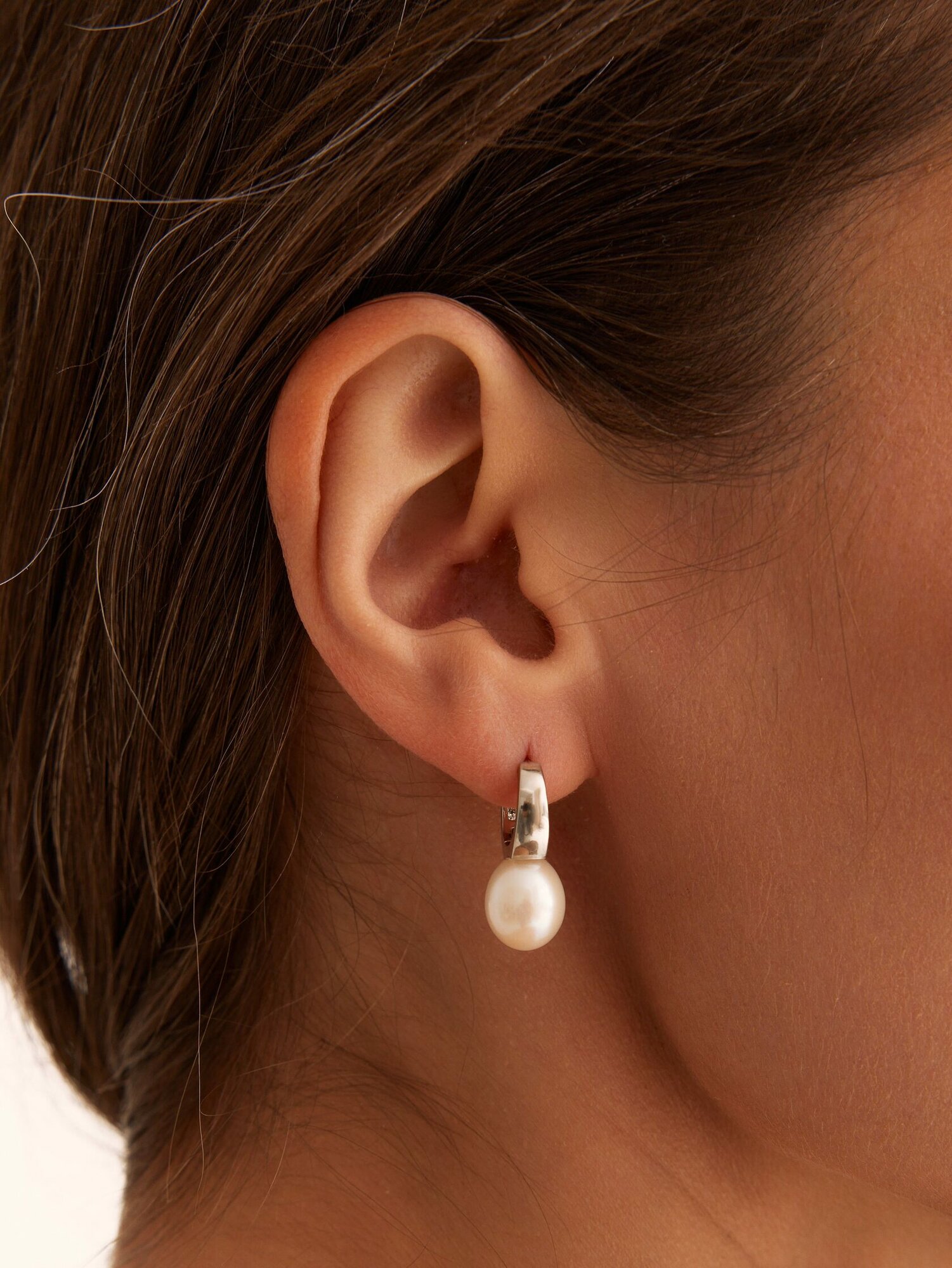 Серьги конго, жемчуг культивированный