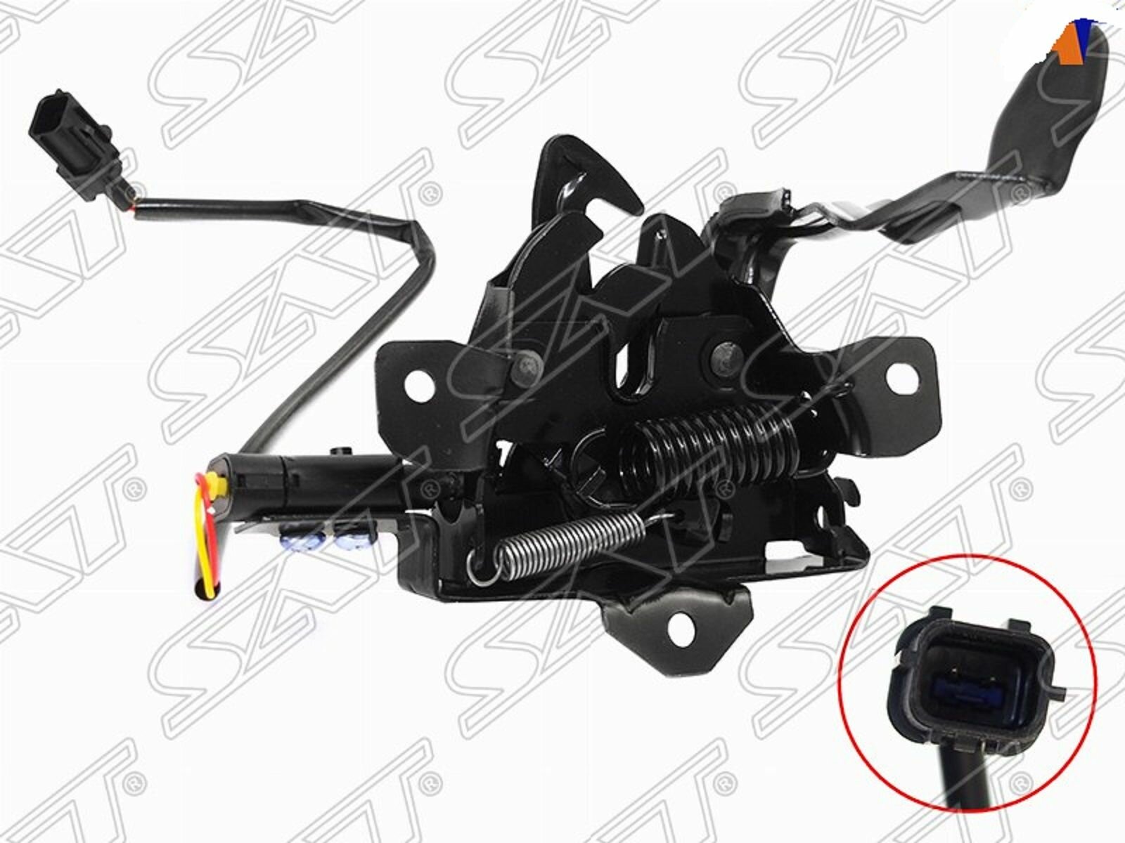 Замок капота HYUNDAI SOLARIS 17- под датчик