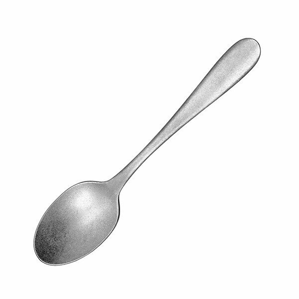 Ложка чайная «Мэтт Элеганс», 1 шт 18/10, нержавеющая сталь, 138✕29 мм (Kunstwerk)