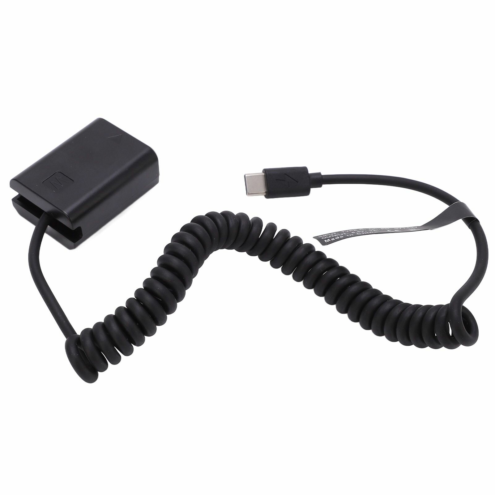 Адаптер питания Type C DC Coupler FW50 для Sony A6000 A6500 A9 A7, полное декодирование, пластиковый корпус, 44г