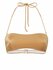 Купальник DSQUARED2 Bandeau bikini top, размер 38, gold