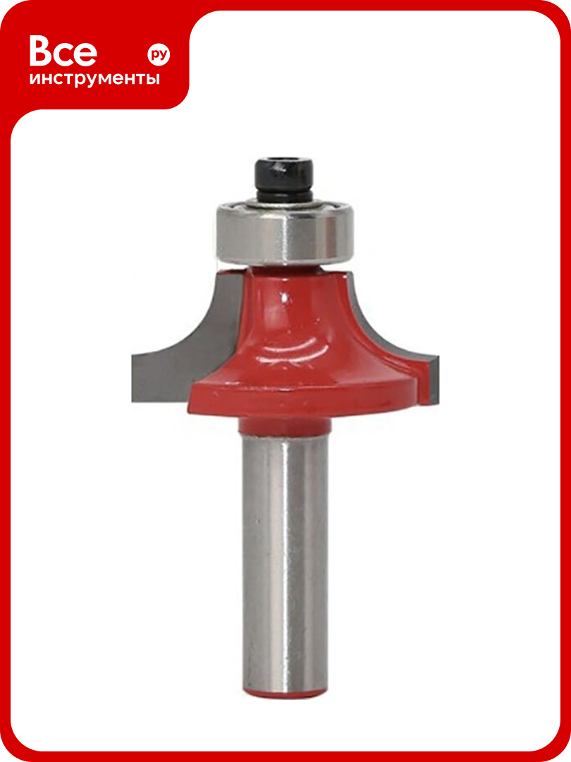 Фреза кромочная калевочная (28.6х67 мм; R=8 мм) атака 592286 38179