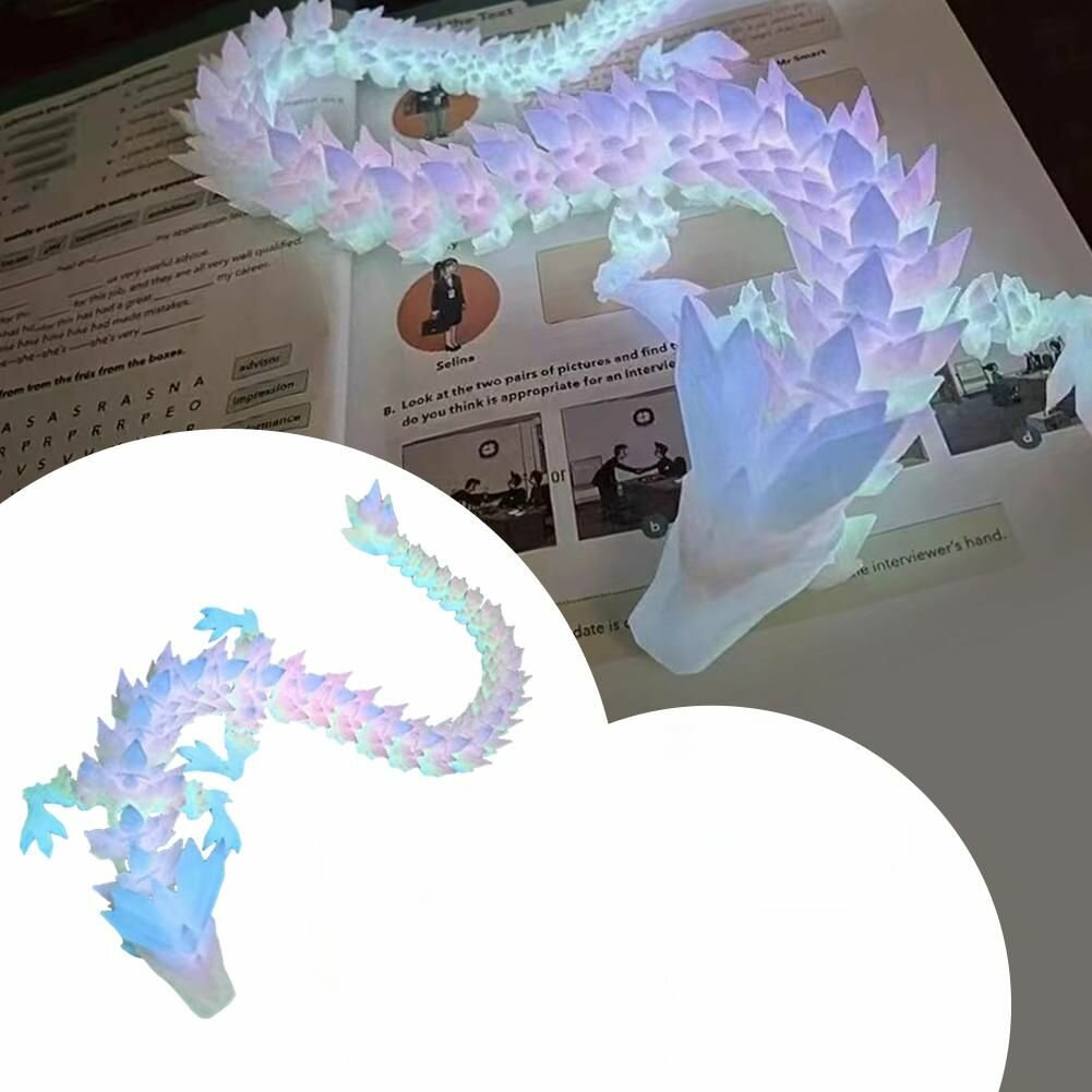 22 см 3D принтер Подвижные игрушки драконы /Детские подарки игрушка