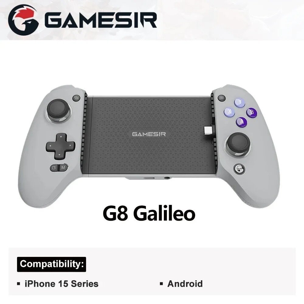 GameSir G8 Galileo Type C Геймпад для мобильного телефона с джойстиком с эффектом Холла подходит