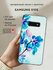 Чехол на Samsung Galaxy S10E / Самсунг Галакси S10E с принтом "Голубая орхидея"