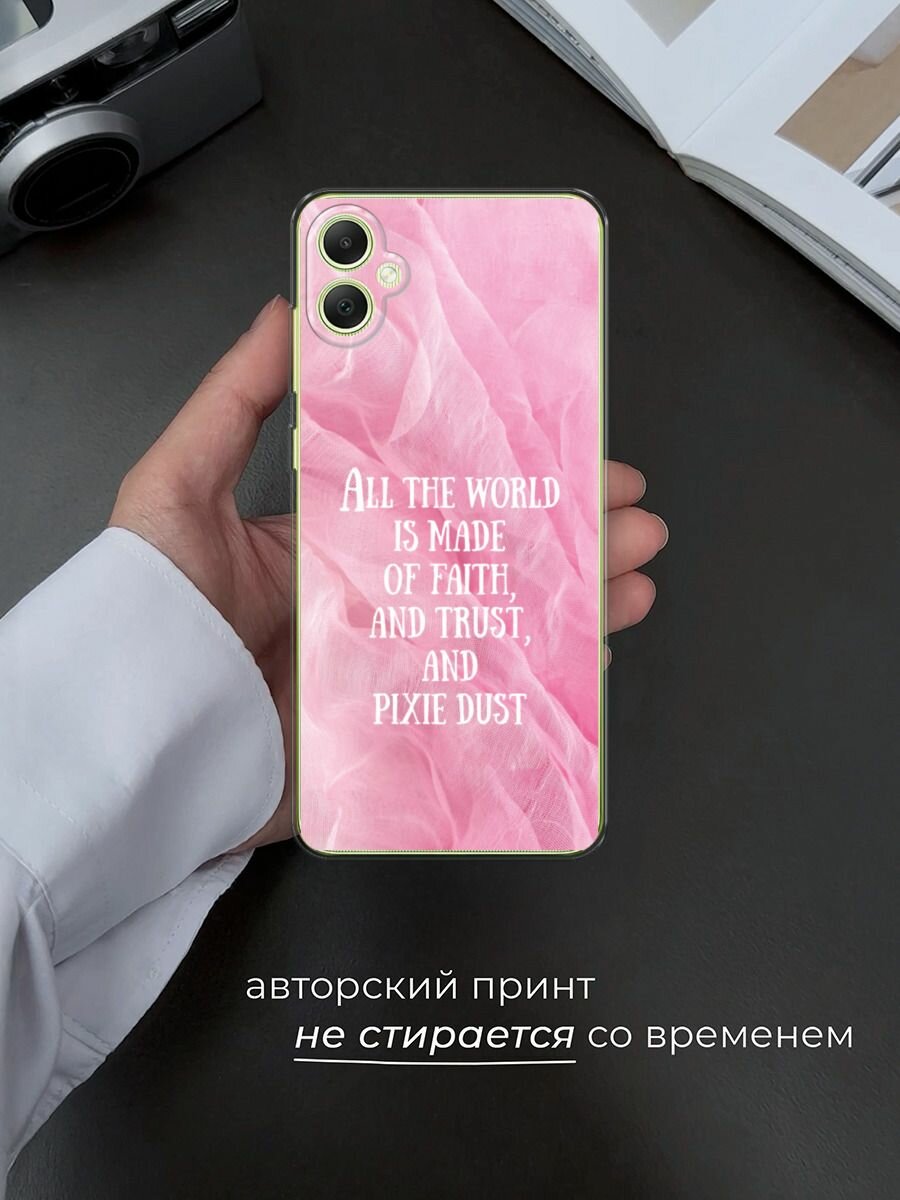 Чехол на Samsung Galaxy A05 / Самсунг Галакси A05 с принтом "Pixie dust - 8 марта" — фото 1