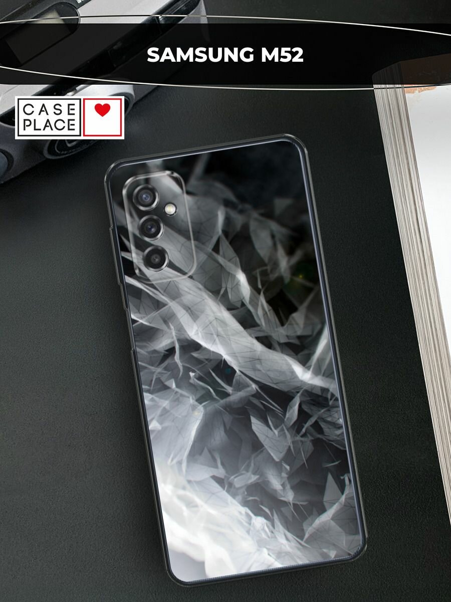 Чехол на Samsung Galaxy M52 / Самсунг Галакси M52 с принтом "Абстракция 9"