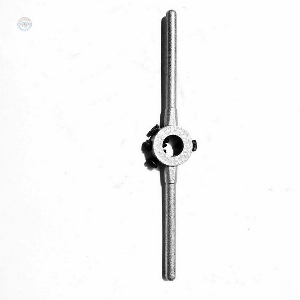 Плашкодержатель 12 мм для наружной резьбы, универсальный держатель плашек с центрирующей втулкой, надёжный слесарный инструмент для металла