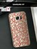 Чехол на Samsung Galaxy S7 / Самсунг Галакси С 7 с принтом "Легкие бордовые серд...
