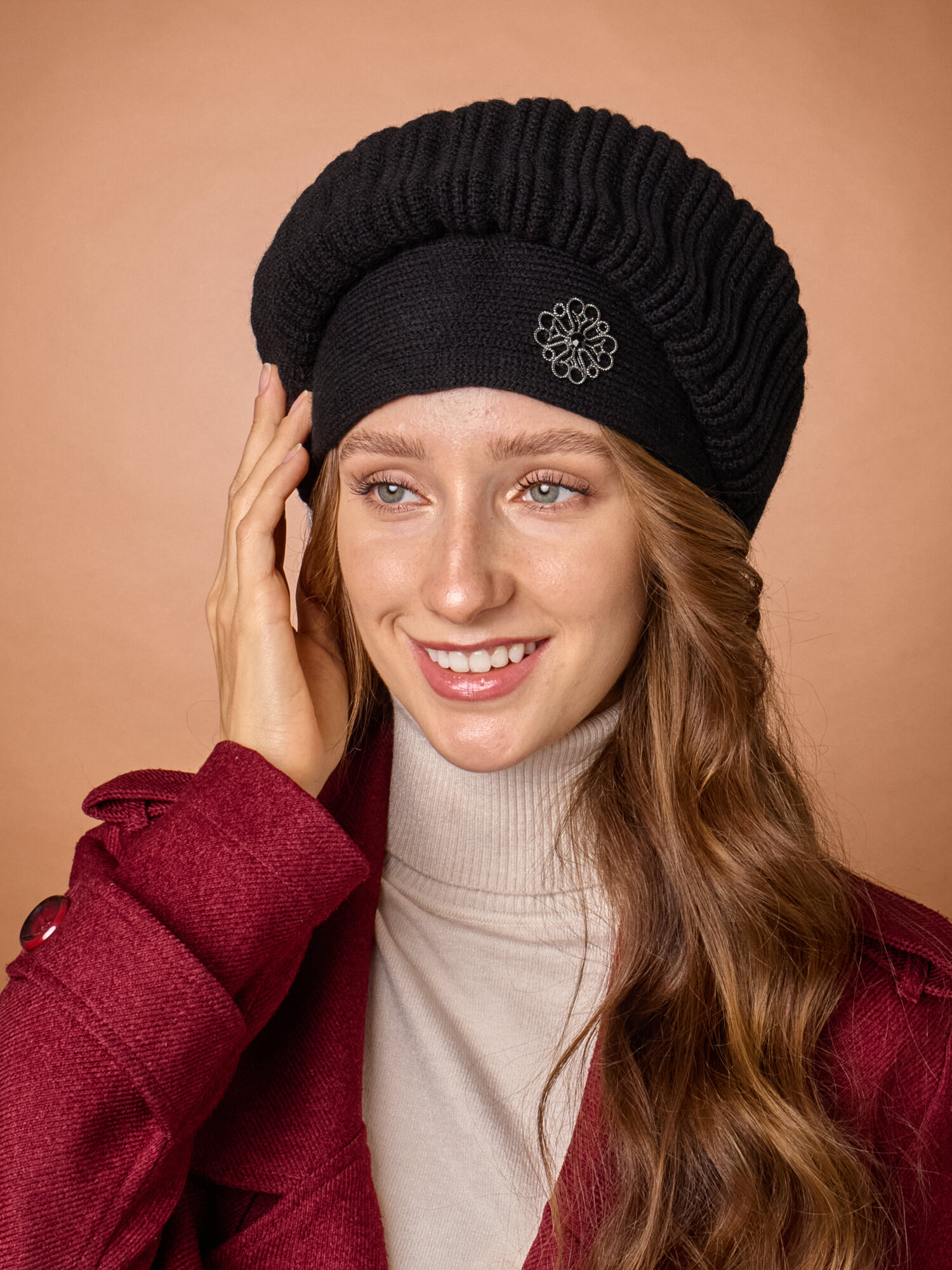 Шляпа Шляпа женская осенняя - зимняя из шерсти для женщин