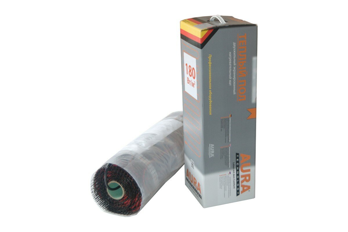 Комплект теплого пола AURA LTL-C 0,5/90-P8 удельная мощность 180 Вт/м2, площадь обогрева 0,5 м2