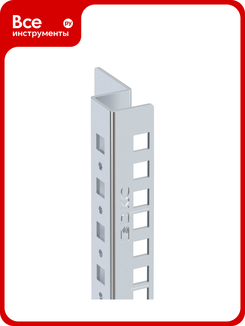 Вертикальные монтажные профили DKC 47u, "с" для напольных it-корпусов дкс серии cqe. 19", для монтажа серверного