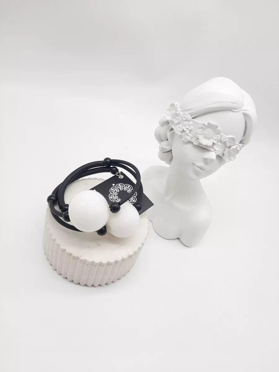 Браслет, стекло, муранское стекло