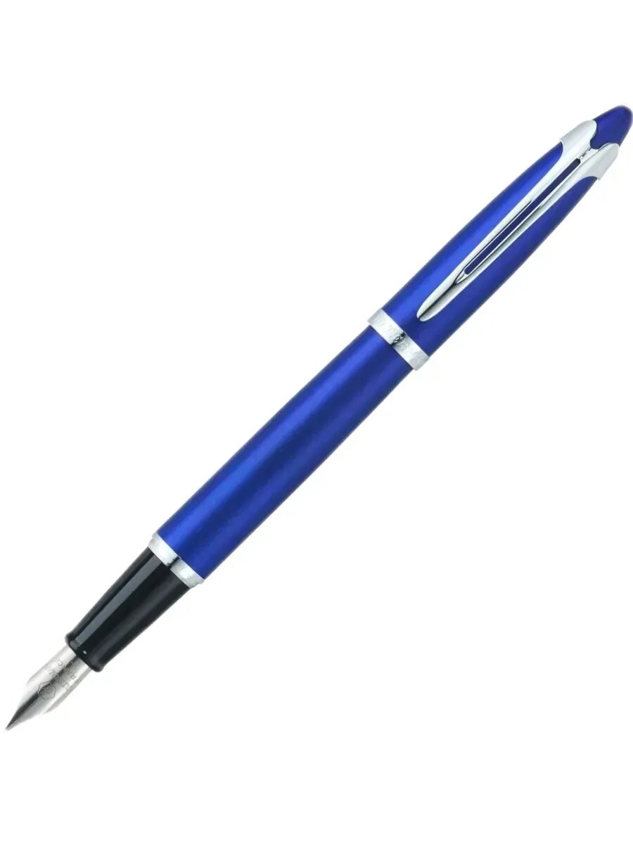 Ручка перьевая Waterman Ici et La Blue CT (синий/хром) / Арт: S0118121