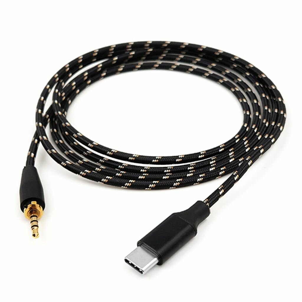 Качественная замена кабеля Тип от C до 2,5 мм для Urbanite On-Ear Lears Wire Наслаждайтесь прозрачным звуковым чипом ЦАП