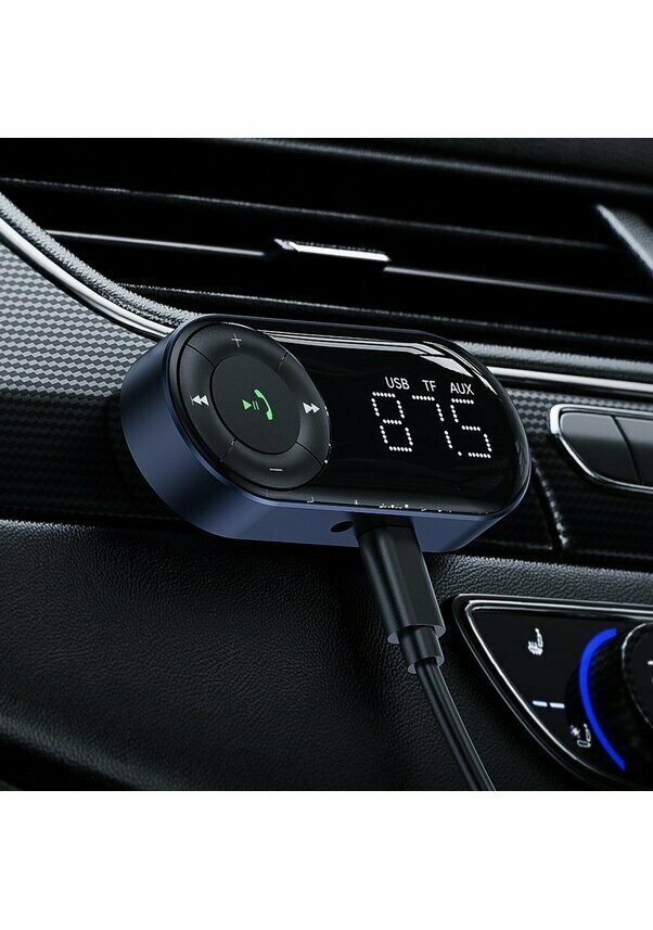 Автомобильный Bluetooth-аудиоресивер с FM-передатчиком — безопасное вождение и простота использования