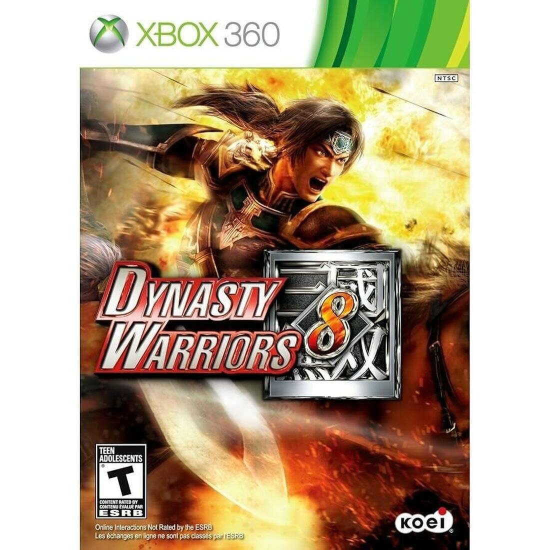 Диск с игрой Dynasty Warriors 8 для X-Box 360 прошивка LT 3.0 (русские субтитры)