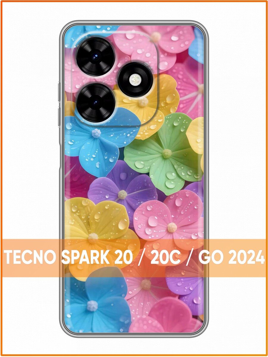 Чехол для Tecno Spark Go 2024, Spark 20, Spark 20C, Pop 8, Техно Спарк Го 2024, Спарк 20, Спарк 20С, Поп 8