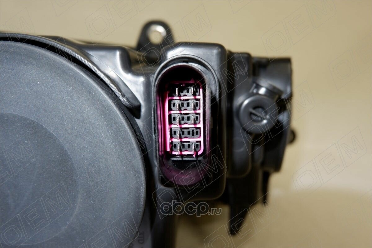 Фара левая для Skoda Superb 2 2008-2013, галоген, под фароомыватель