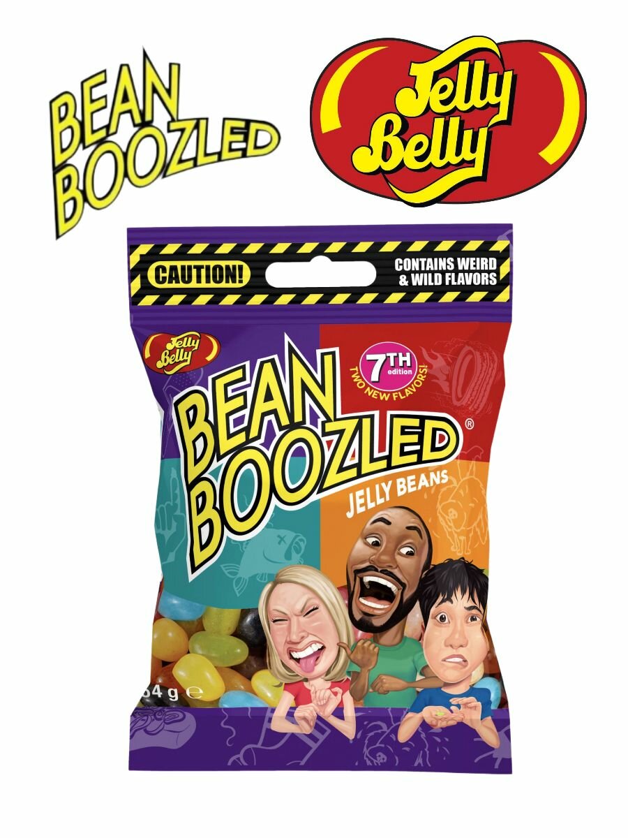 Конфеты Jelly Belly "Bean Boozled", драже, ассорти, мармеладные, 54 гр.