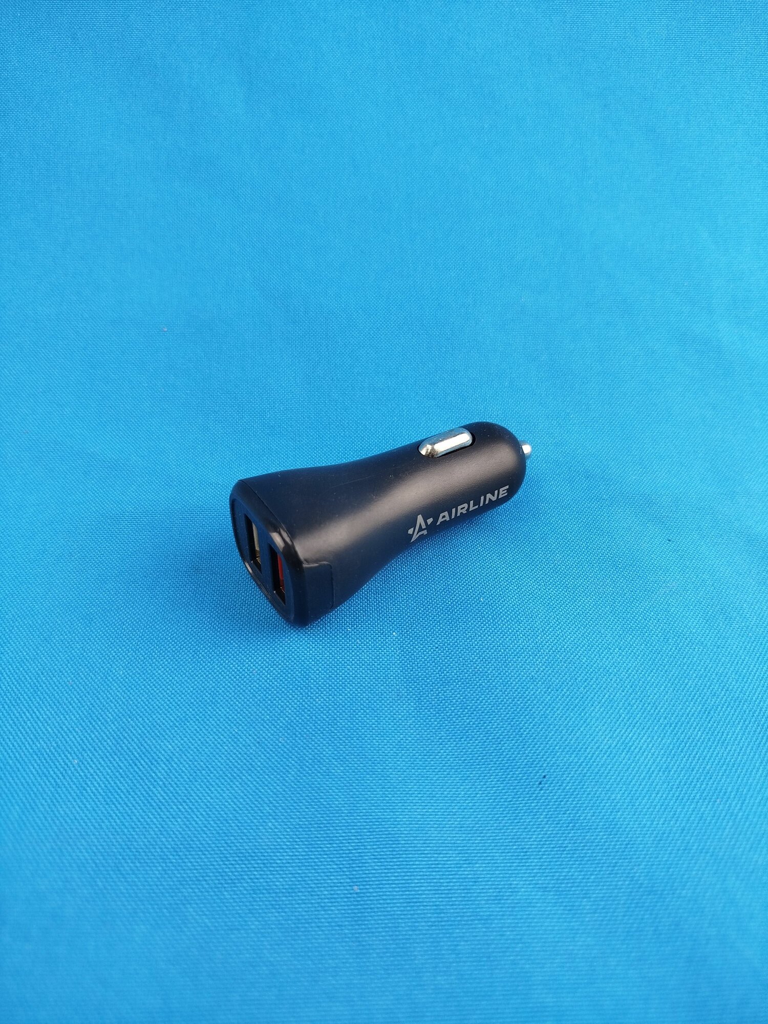 Разветвитель гнезда прикуривателя "AIRLINE" 2хUSB QC 3.0 + 2.1А 12/24В