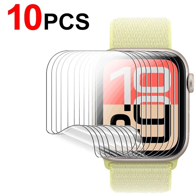 10шт Гидрогель для Apple Watch Series 11 10 9 46мм