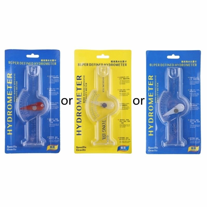 Ареометр для аквариума, точный автоматический измеритель солености, солоноватый и рифовый солевой морской аквариум