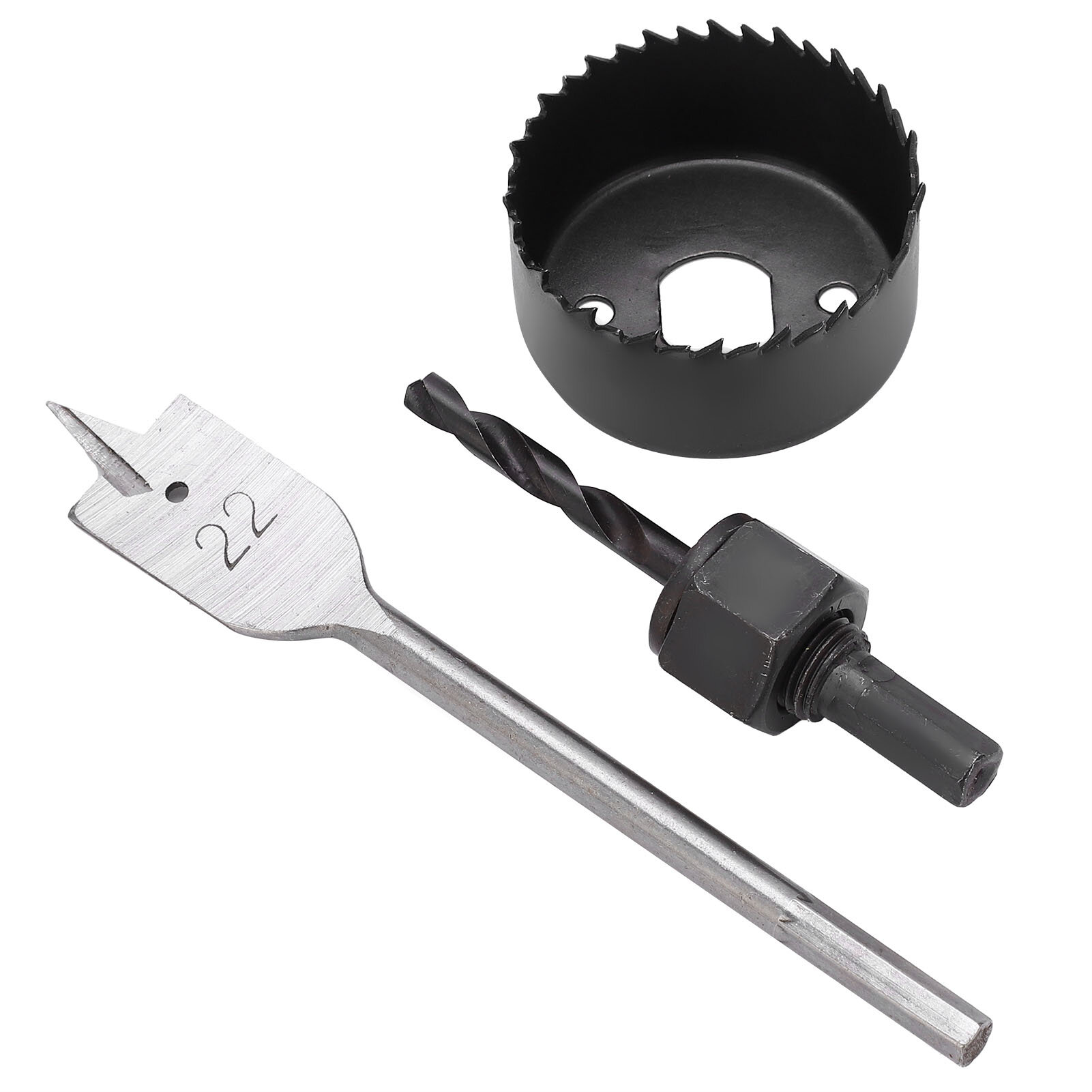 3Pcs Lock Installation Kit High Carbon Steel Hand Tool HRC48 50 with 6mm Drill Bit