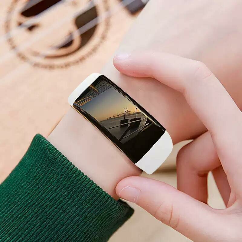 Умный браслет для спортивного измерения: уровень сахара в крови, артериальное давление, уровень кислорода в крови, частота сердечных сокращений, сон, бег, шагомер, электронные часы с Bluetooth для пар