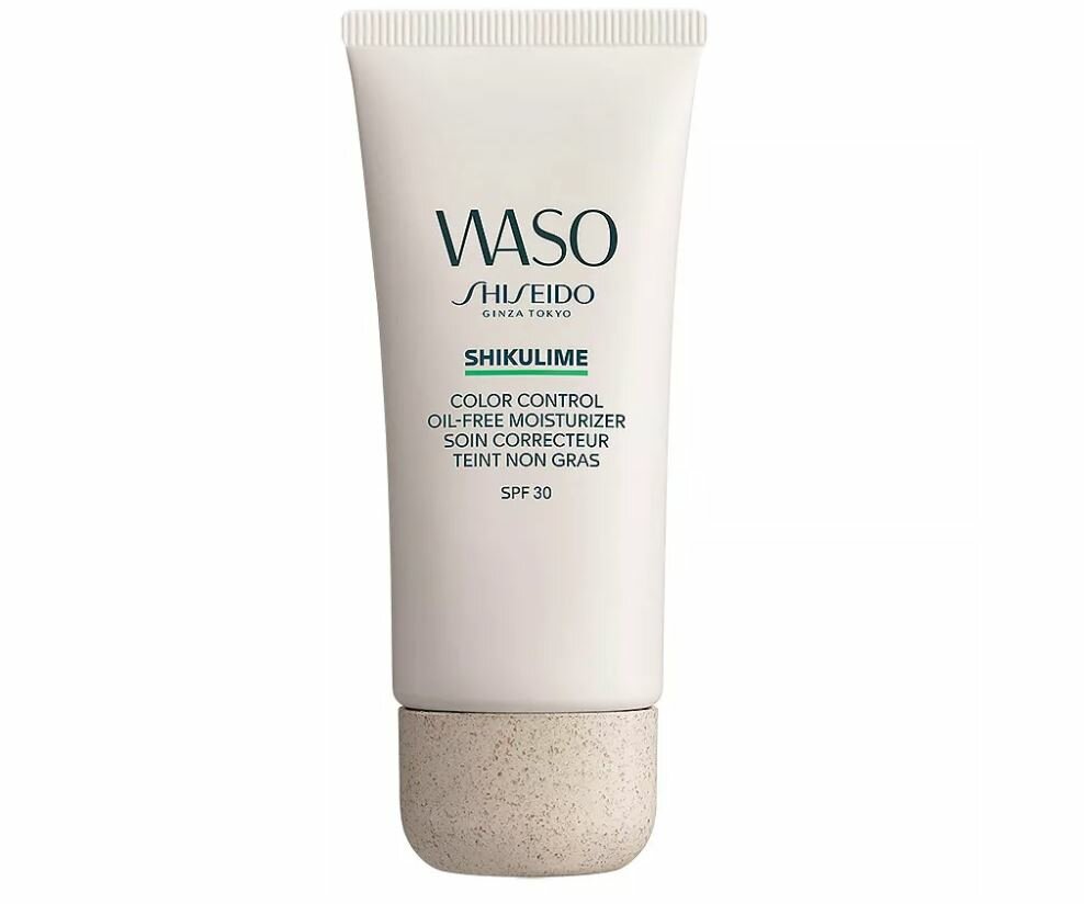 SHISEIDO WASO SHIKULIME COLOR CONTROL OIL-FREE MOISTURIZER SPF 30 увлажняющий крем, выравнивающий тон кожи, 50 мл