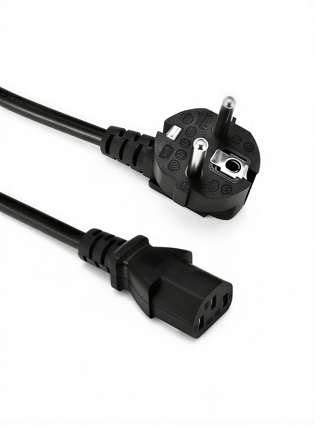 Кабель питания AC шнур 3pin шнур для ПК монитора компьютера принтеры 1.2M